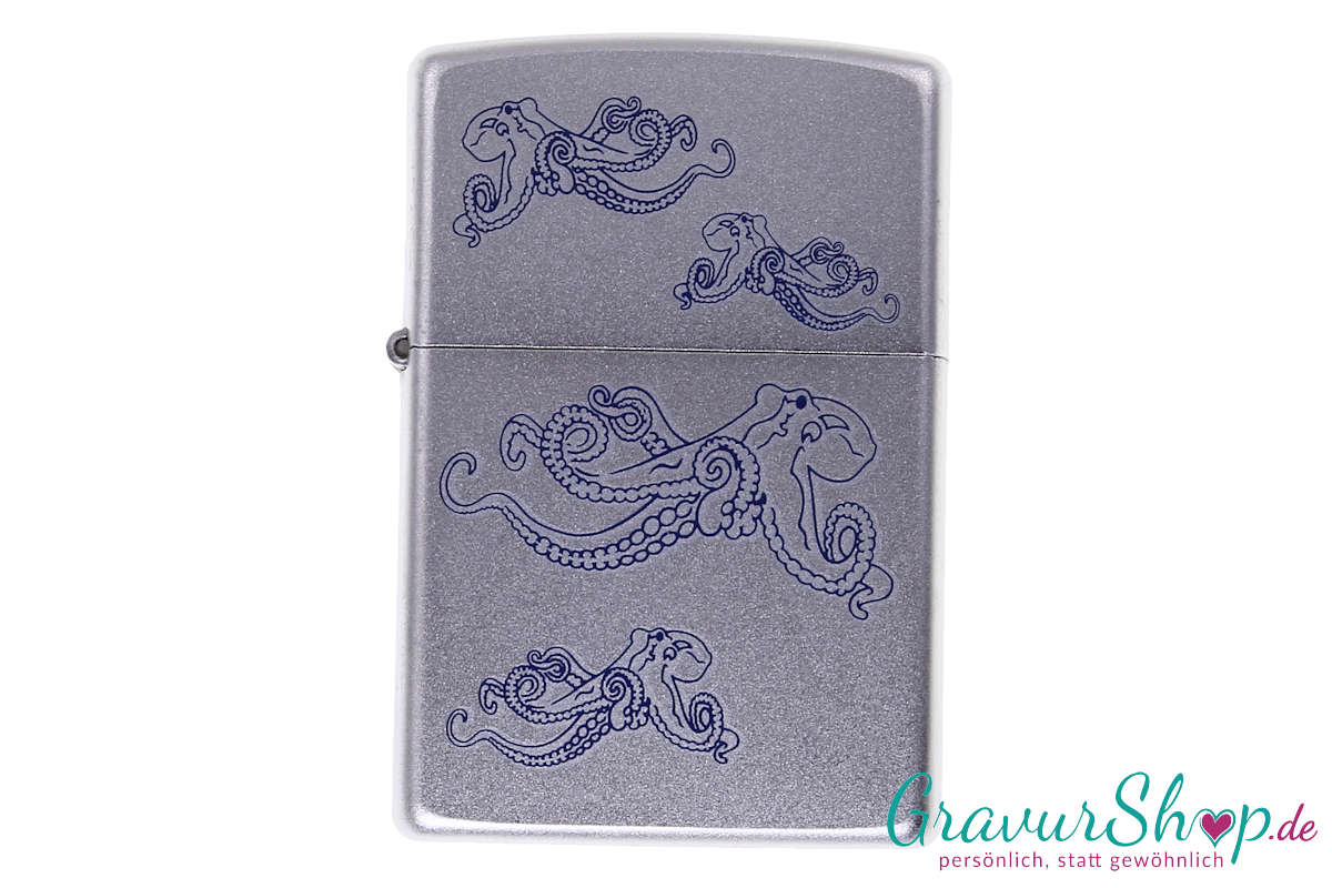 Zippo Octopus mit Gravur | GravurShop
