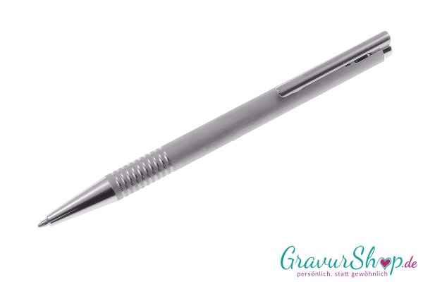 LAMY Logo Kugelschreiber strichmattiert mit Lasergravur | GravurShop